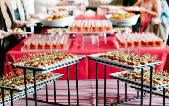 Cocktail Party Buffet Station | Kale Chef Service